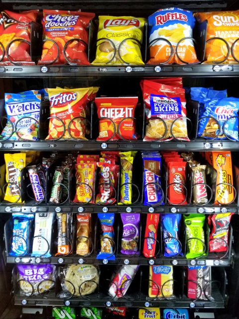 Snack & Combination Vending Machine - Pure Foods Systems